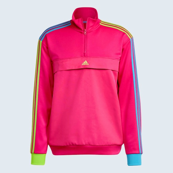 adidas | Jackets & Coats | New Adidas Tracker Jacket Hot Pink Neon ...